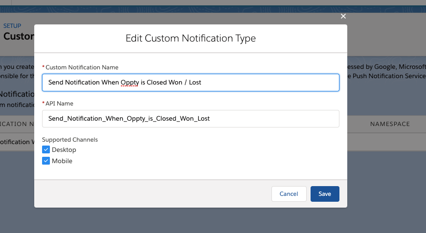 Custom Notification in Salesforce Using Process Builders and Flows ...