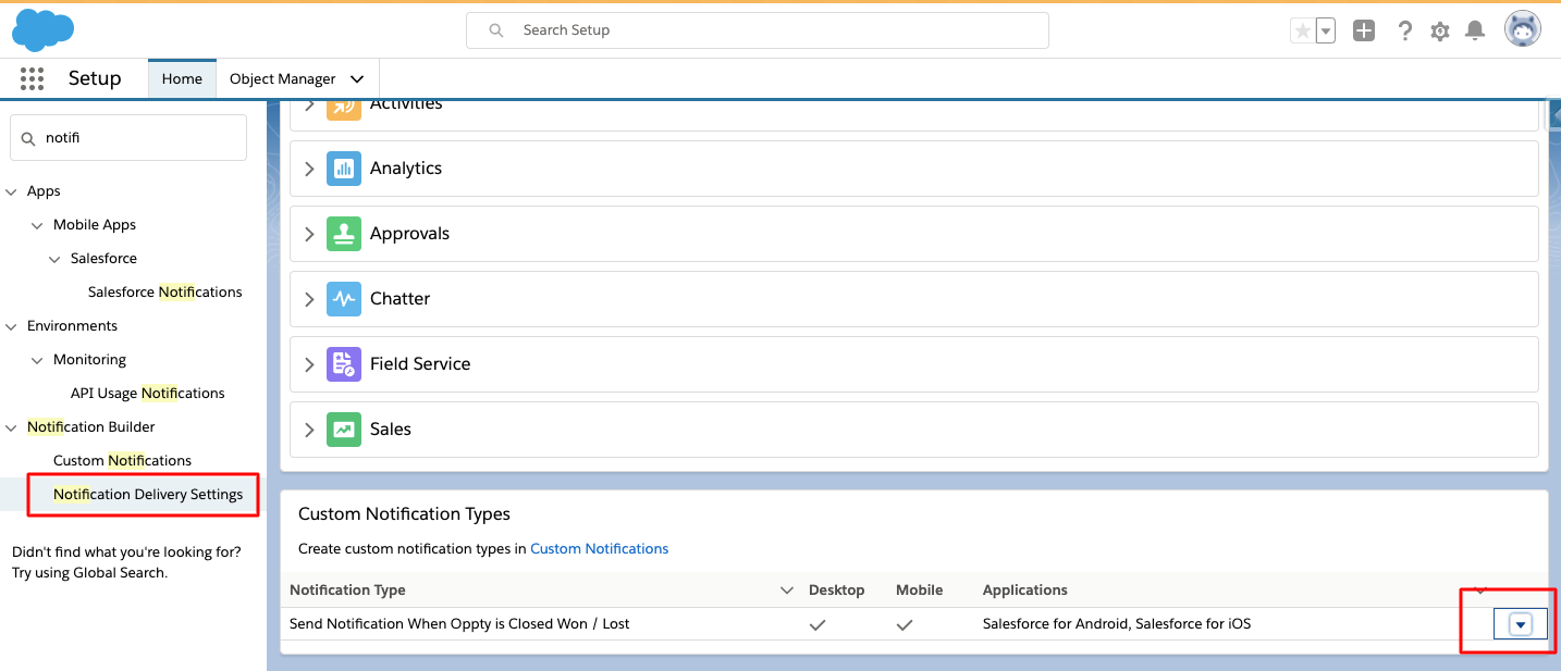 Custom Notification in Salesforce Using Process Builders and Flows ...